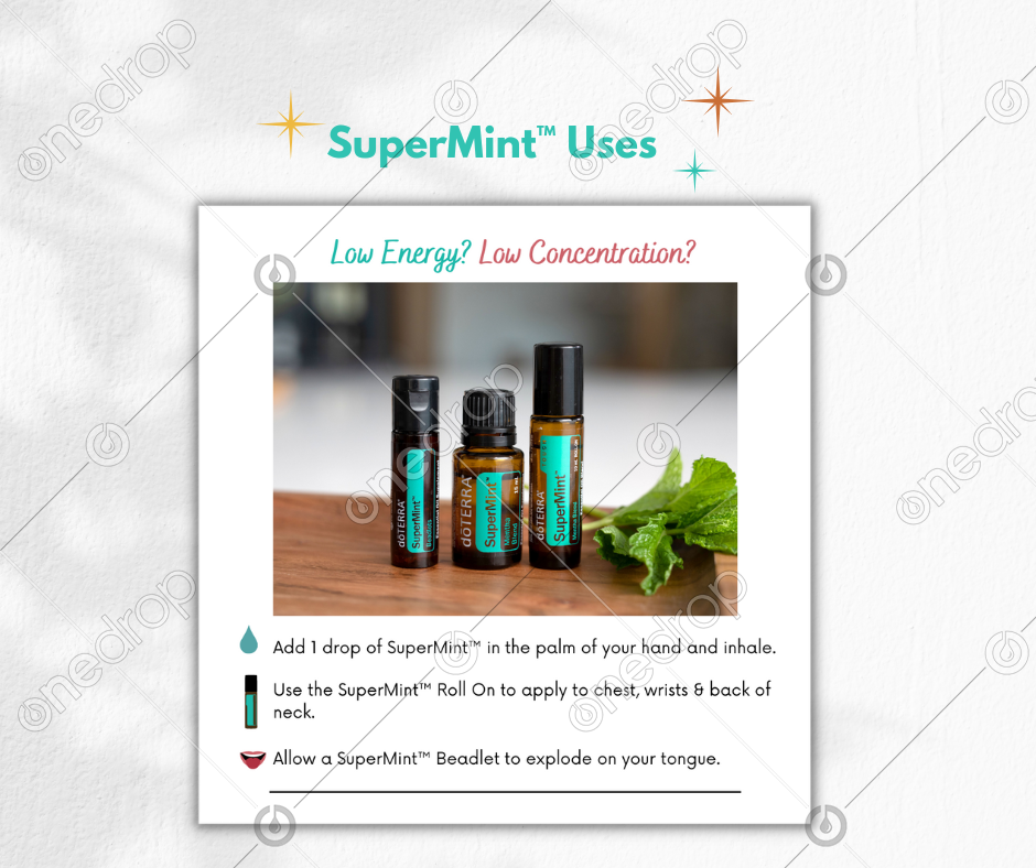 SuperMint Uses by Natural Life with Julie