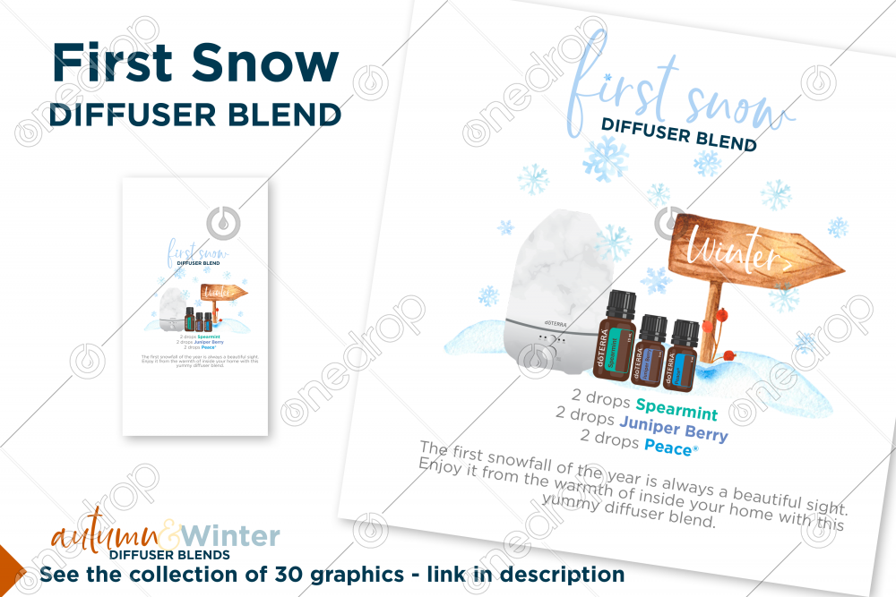 Diffuser Blend - First Snow by Jan Kohler