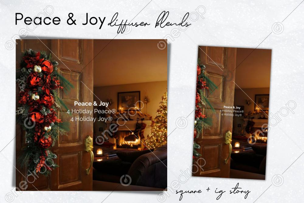 Peace & Joy Diffuser Blend Recipe by Pixel Perfect