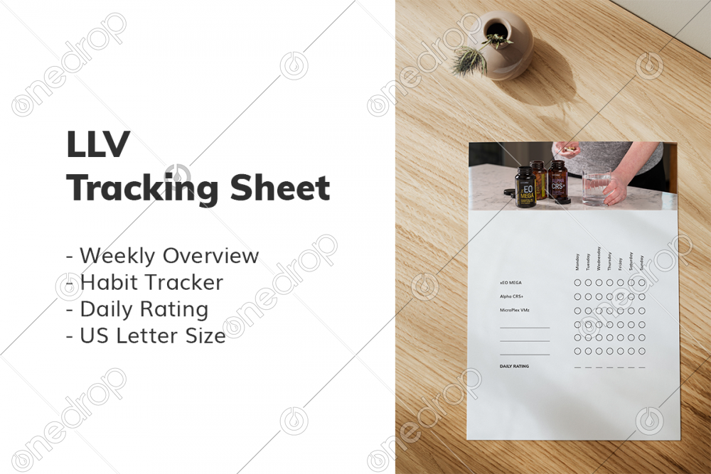 LLV Tracking Sheet by Jocelyne Geprägs