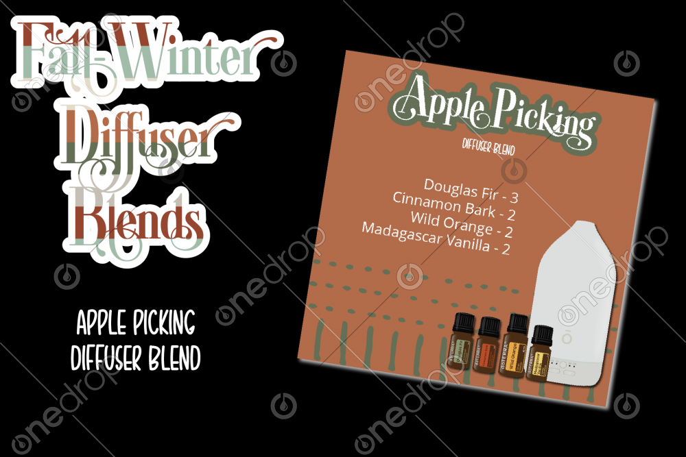 Apple Picking Diffuser Blend |Fall-Winter Diffuser Blends| by Tayci Mecham
