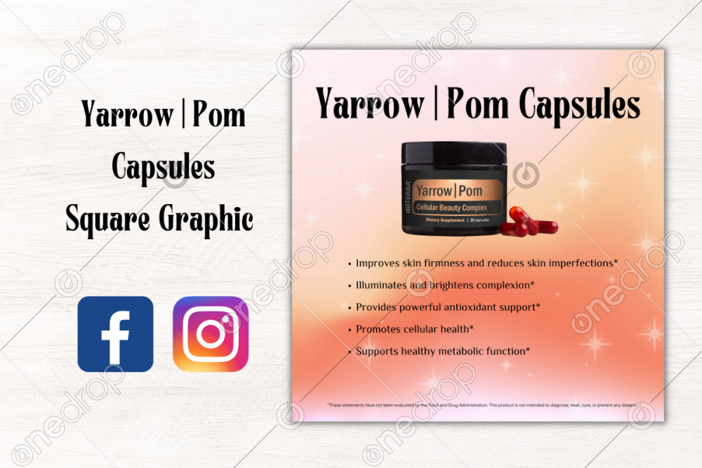 Yarrow | Pom Capsules by Emily Klein