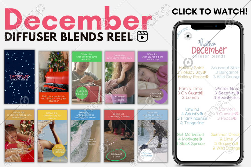 December Diffuser Blends (REEL) by Pixel Perfect
