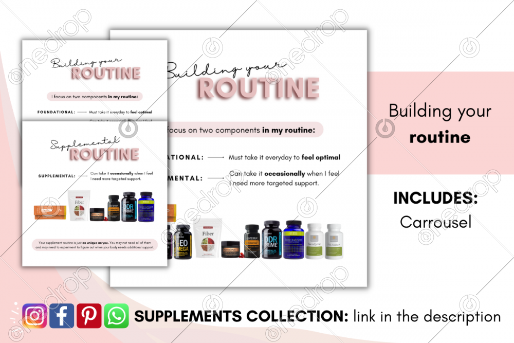 Building your routine - All about supplements by Valentina Ramirez