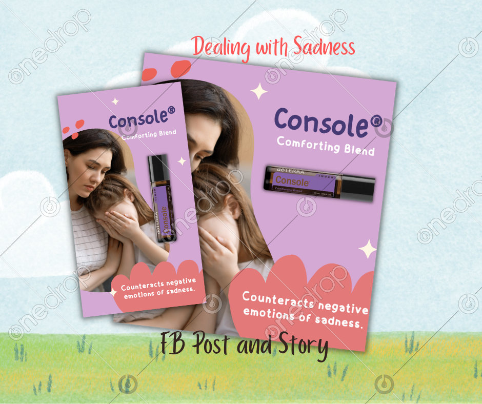 Kids Oil for Sadness - Console® by Natural Life with Julie