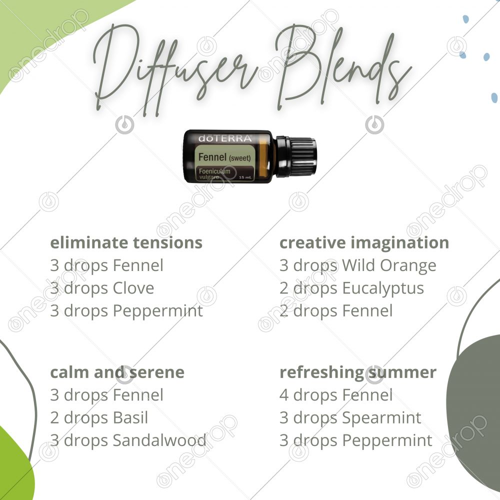Diffuser Blends Fennel by Roberta Primay