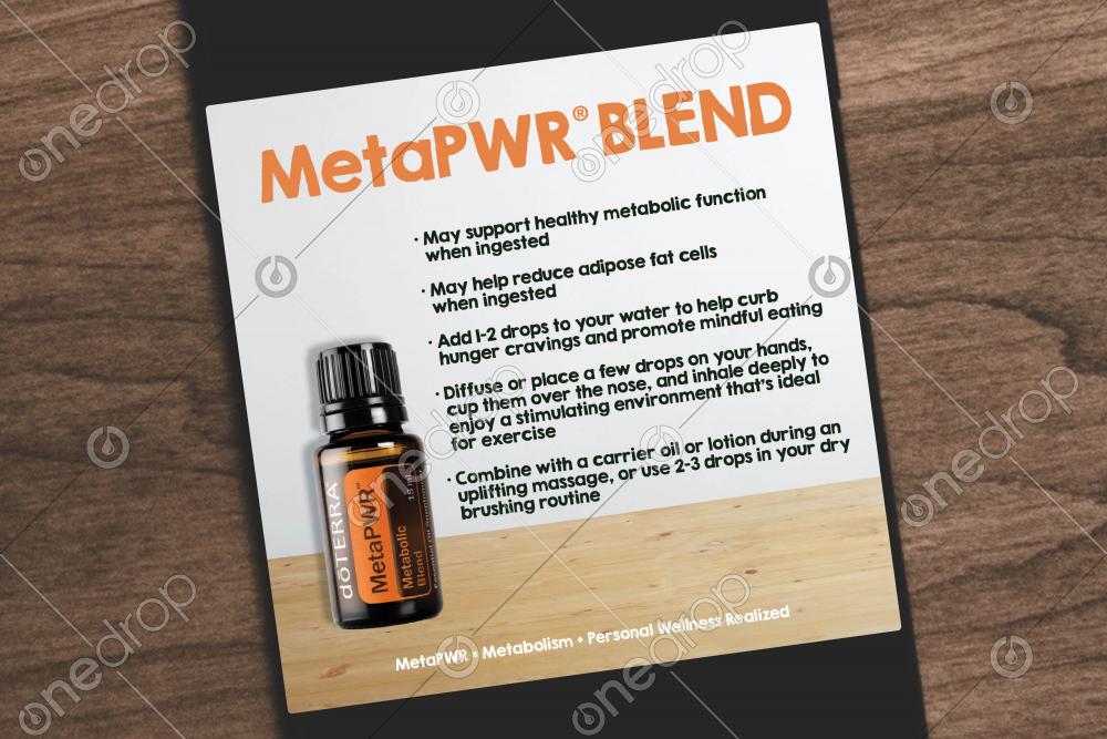 MetaPWR Blend - General Infographic by Maggie Spangler