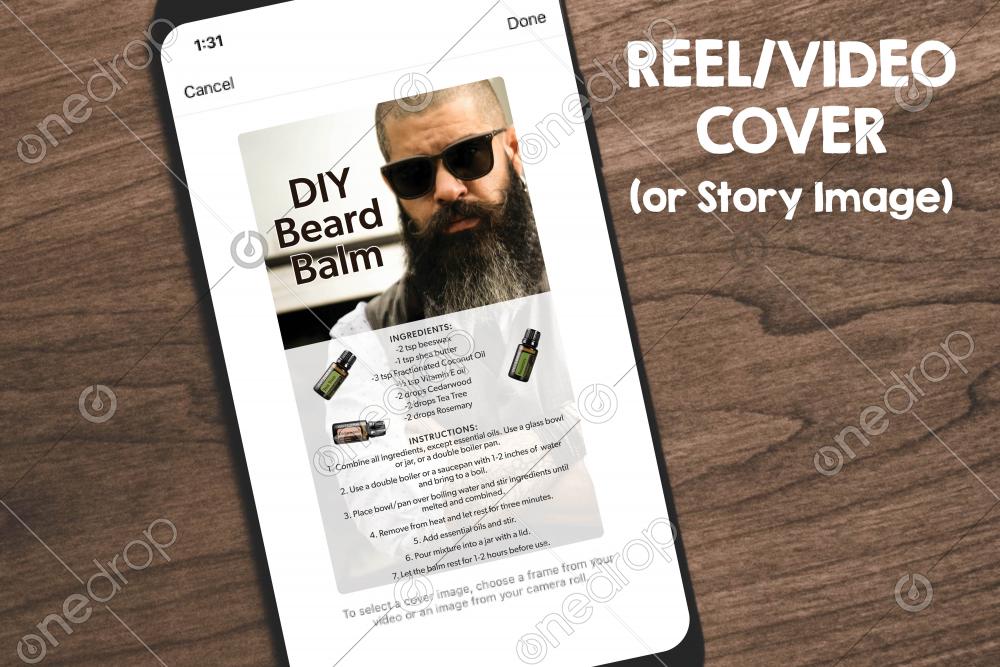 DIY Beard Balm - Story or Reel Cover by Maggie Spangler