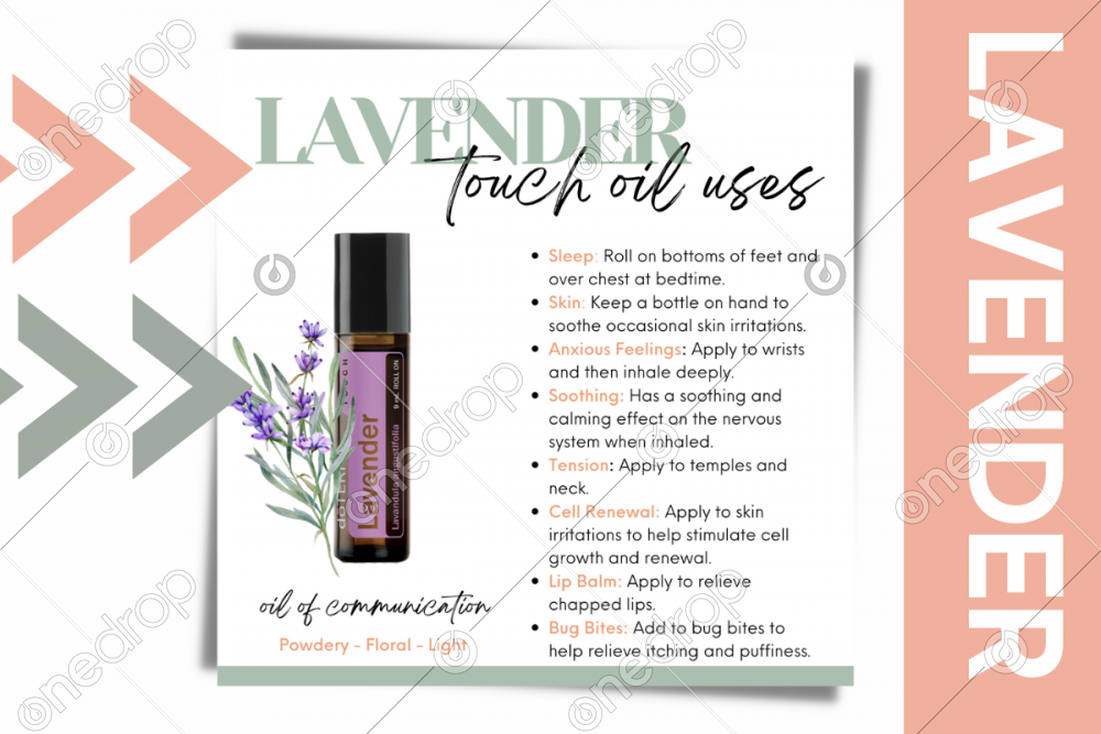 Lavender Touch Uses by Jess Tunis