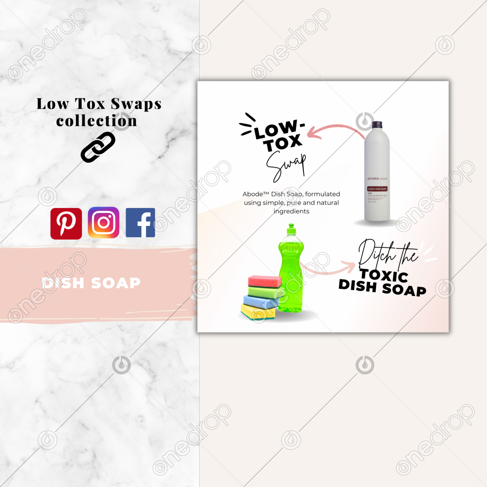 Low tox swap - dish soap by JUDITHSI FIGUEROA