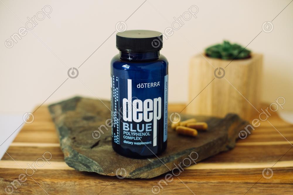 Deep Blue Polyphenol Complex by Courtney Mason