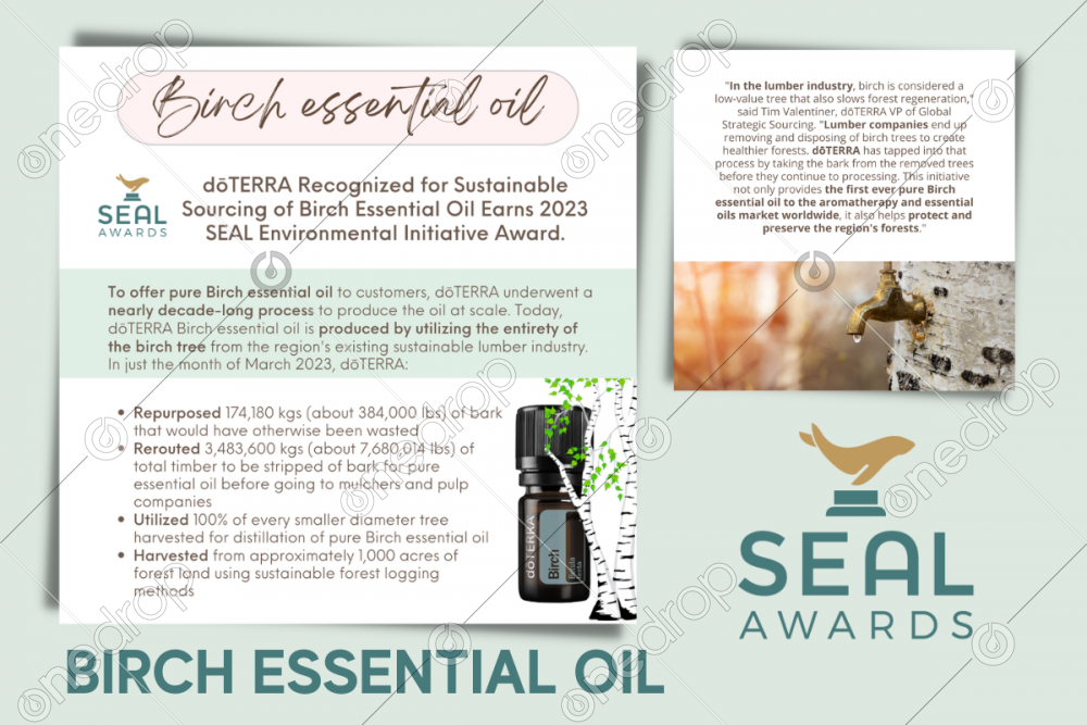 Birch Oil SEAL Award by Jess Tunis