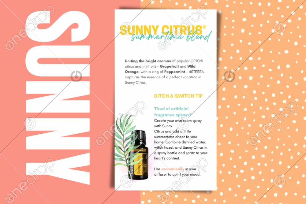 Sunny Citrus® Summer Blend | Story by Jess Tunis