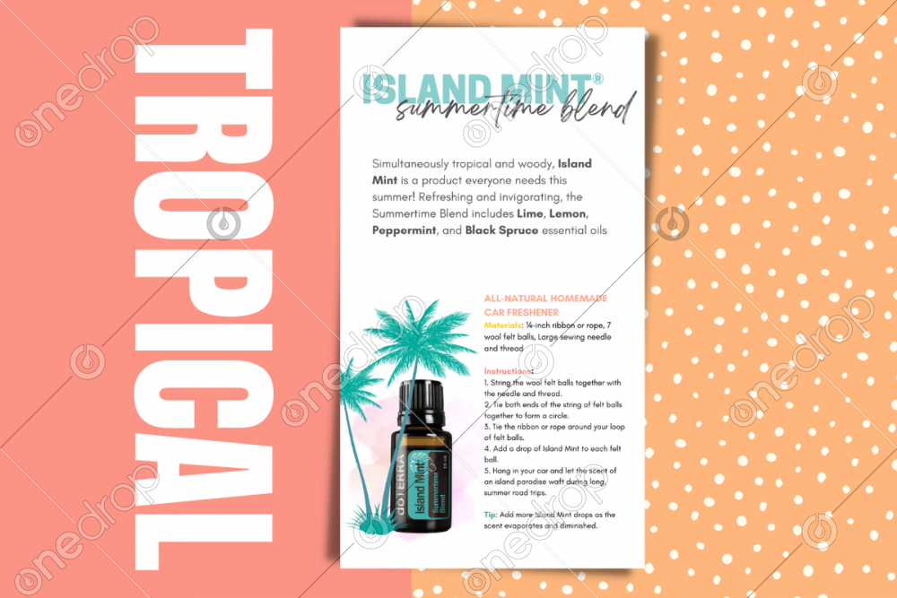 Island Mint® Summertime Blend | Story by Jess Tunis