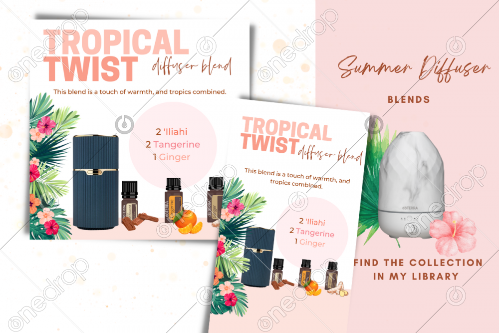 Summertime Diffuser | Tropical Twist by Jess Tunis