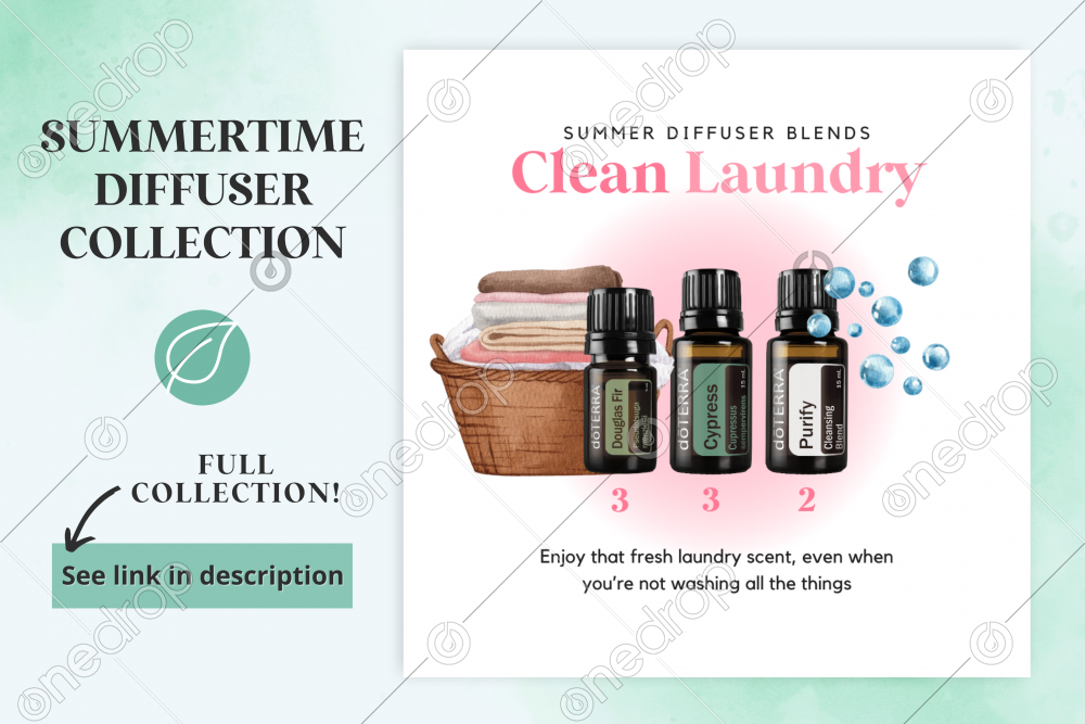 Clean Laundry Diffuser Blend by Amy Schultz