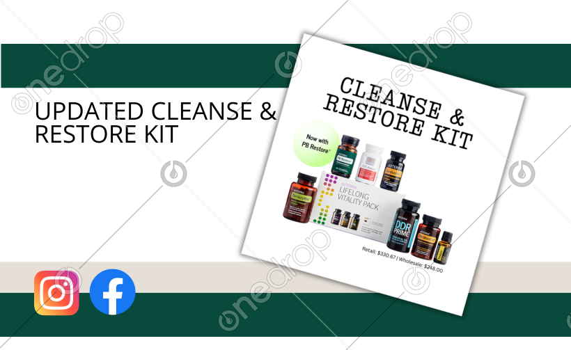 Cleanse and Restore Kit | Updated by Tina Franklin