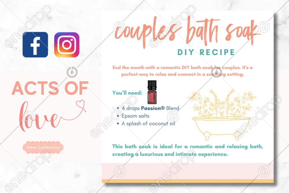 Acts of Love | DIY Couples Bath Soak by Jess Tunis