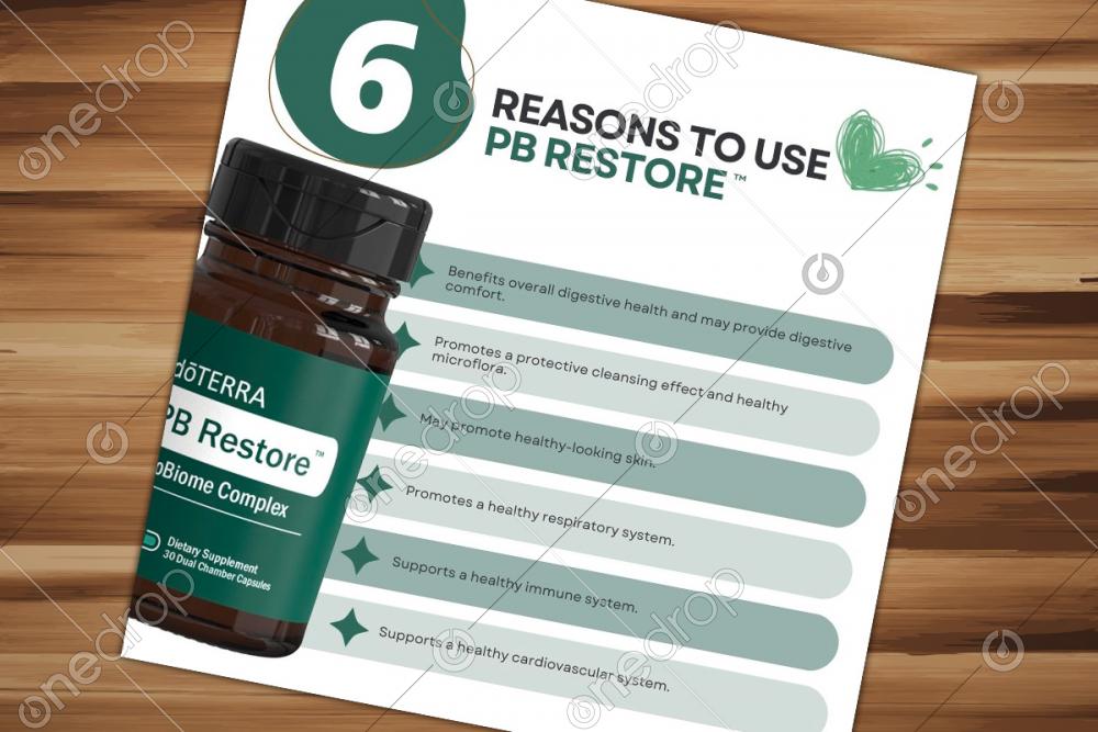 PB Restore ProBiome Complex I 6 reasons to use by Karyne Bradley