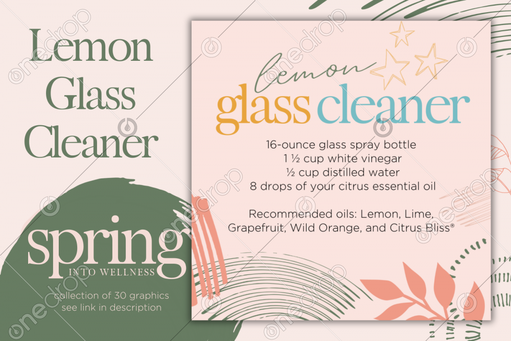 Lemon Glass Cleaner - Spring Collection by Jan Kohler