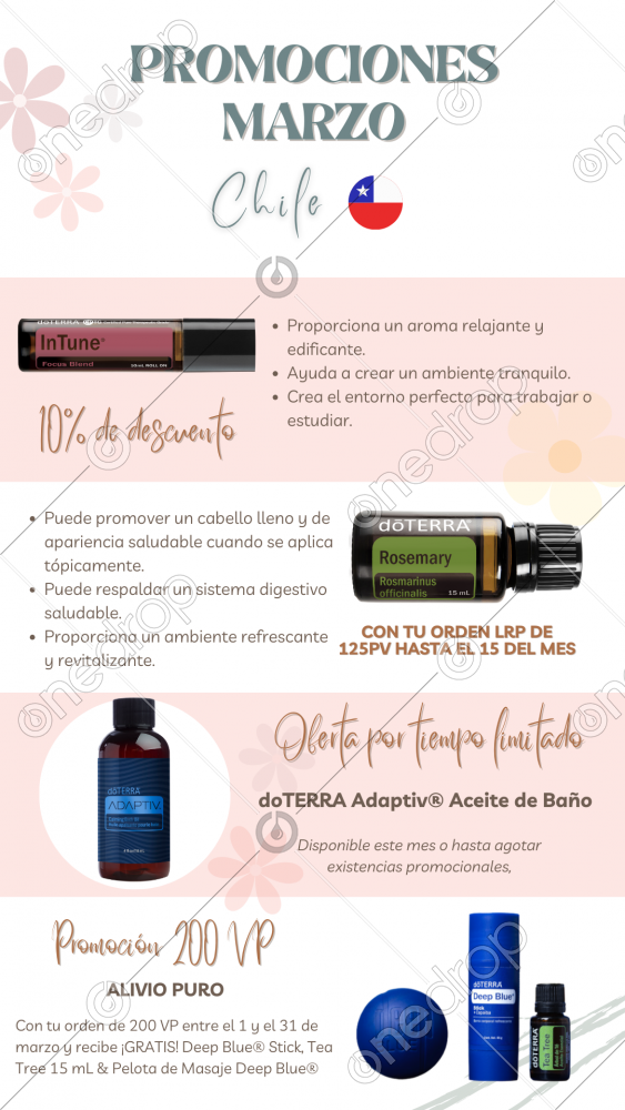 Promociones Marzo - Chile by Sandra Dorfman