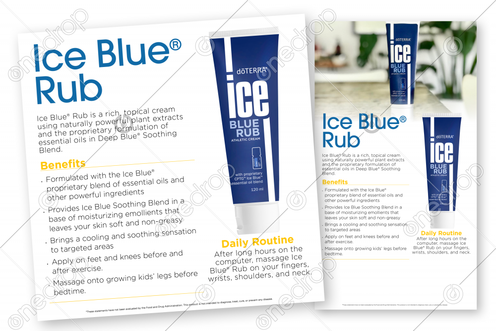 Ice Blue Rub, post and story by Jan Kohler