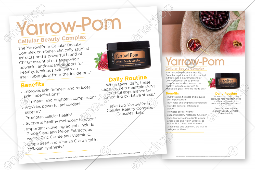 Yarrow Pom Capsules post and story by Jan Kohler