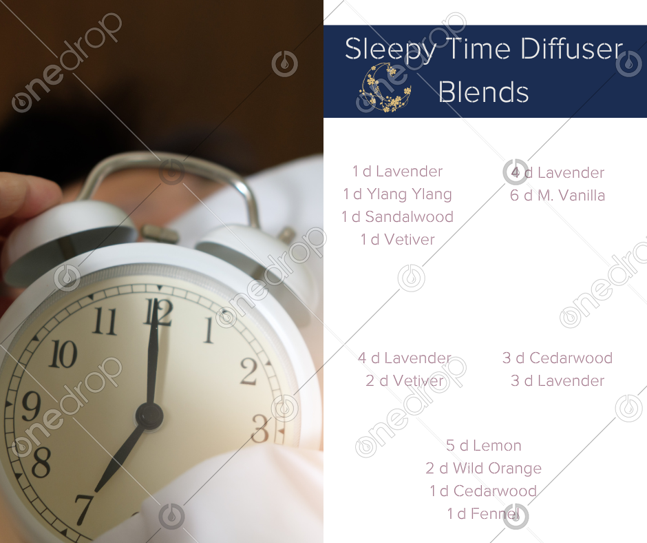 5 Sleepy Time Diffuser Blends by Jennifer Morales
