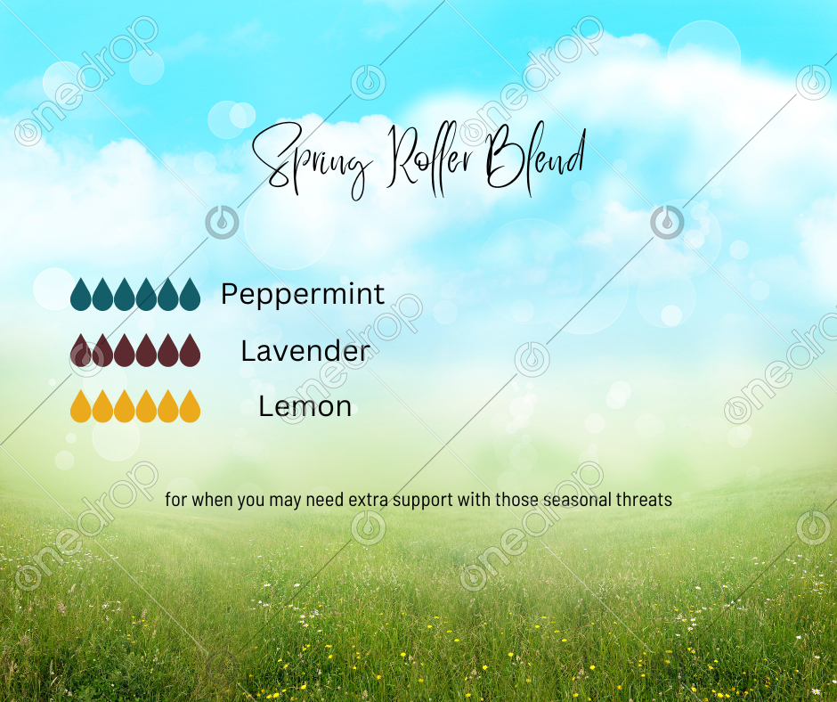 Spring Seasonal Threat Roller Blend by Jennifer Morales