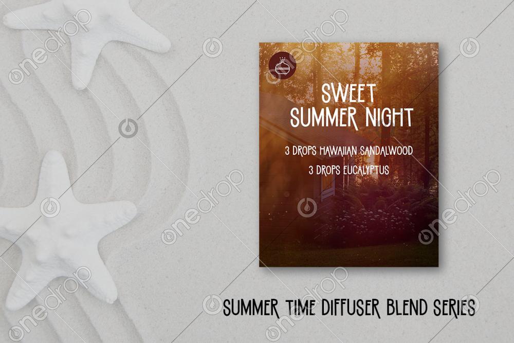 Sweet Summer Night | Diffuser Blend by Jocelyne Geprägs