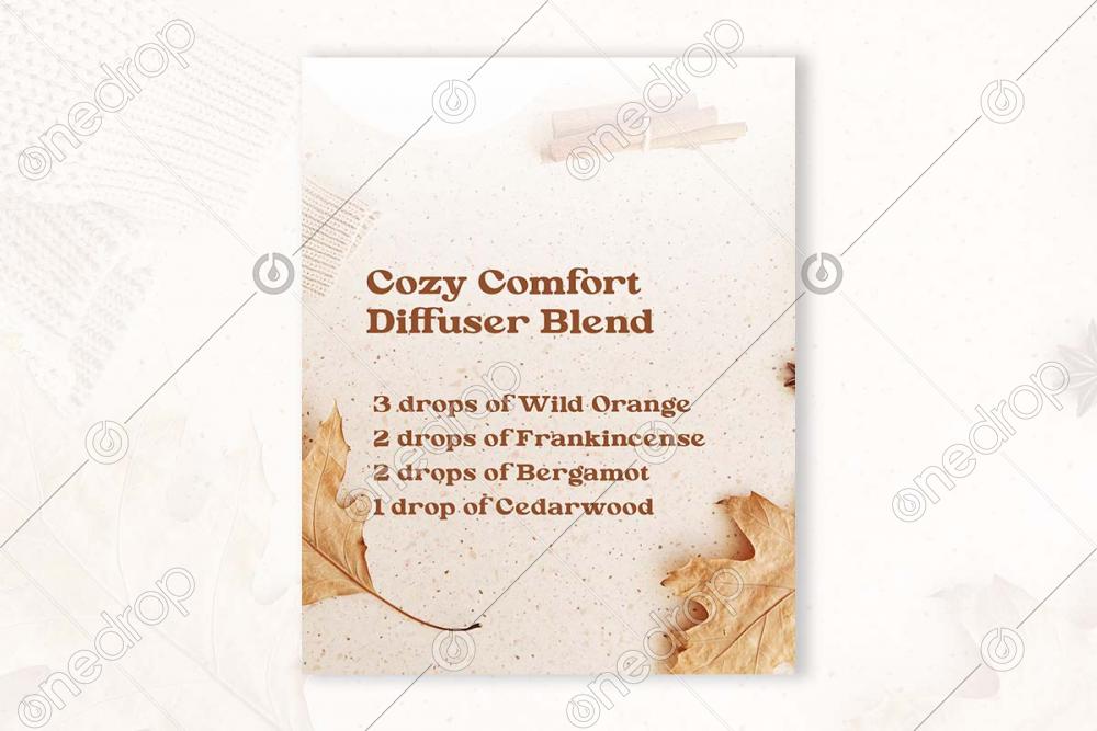 Cozy Comfort Diffuser Blend by Jocelyne Geprägs