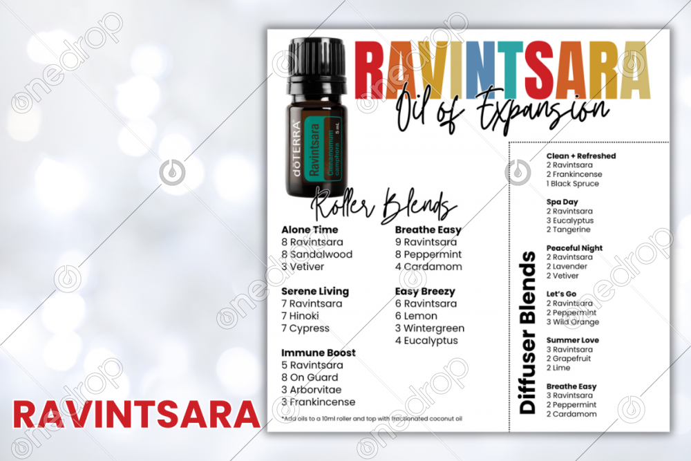 Ravintsara Diffuser and Roller Blends by Jessi Boschma