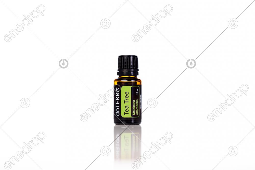 Tea Tree Essential Oil 15ml - transparent & on white by OILIO STUDIO